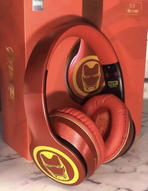 Marvel Foldable Wireless Headset - Iron Man