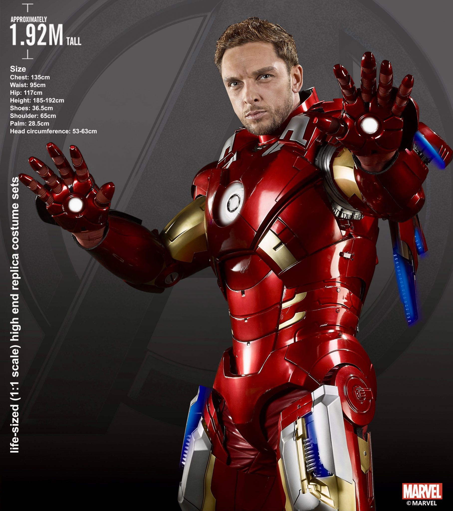 Wearable Iron Man MK 7 Suit - Deluxe Edition
