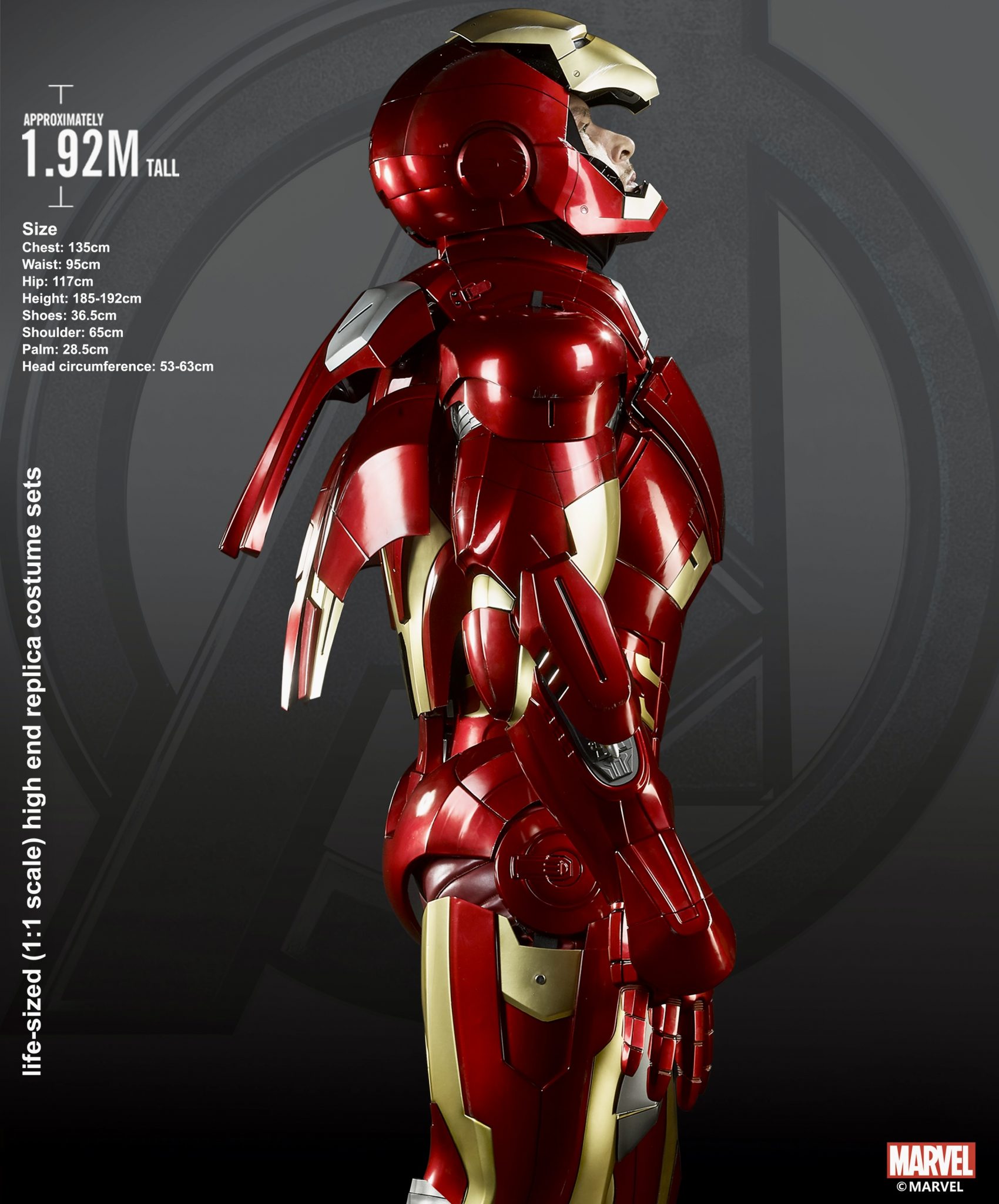 Wearable Iron Man MK 7 Suit - Deluxe Edition